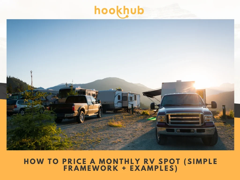 How to Price a Monthly RV Spot: Simple Framework
